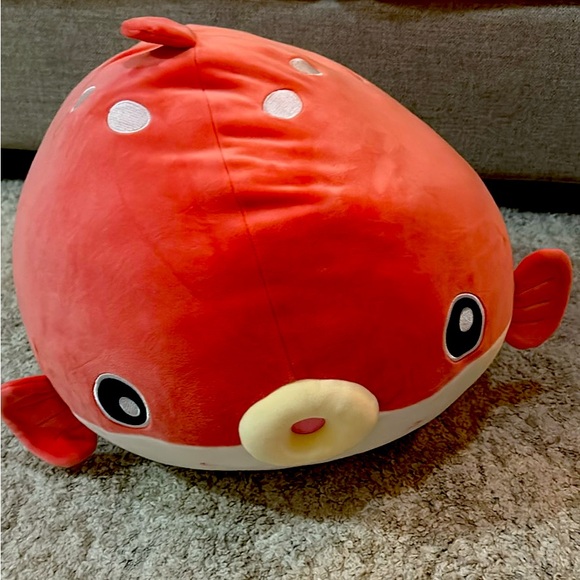 Toys | Big Pink Fish Plush | Poshmark